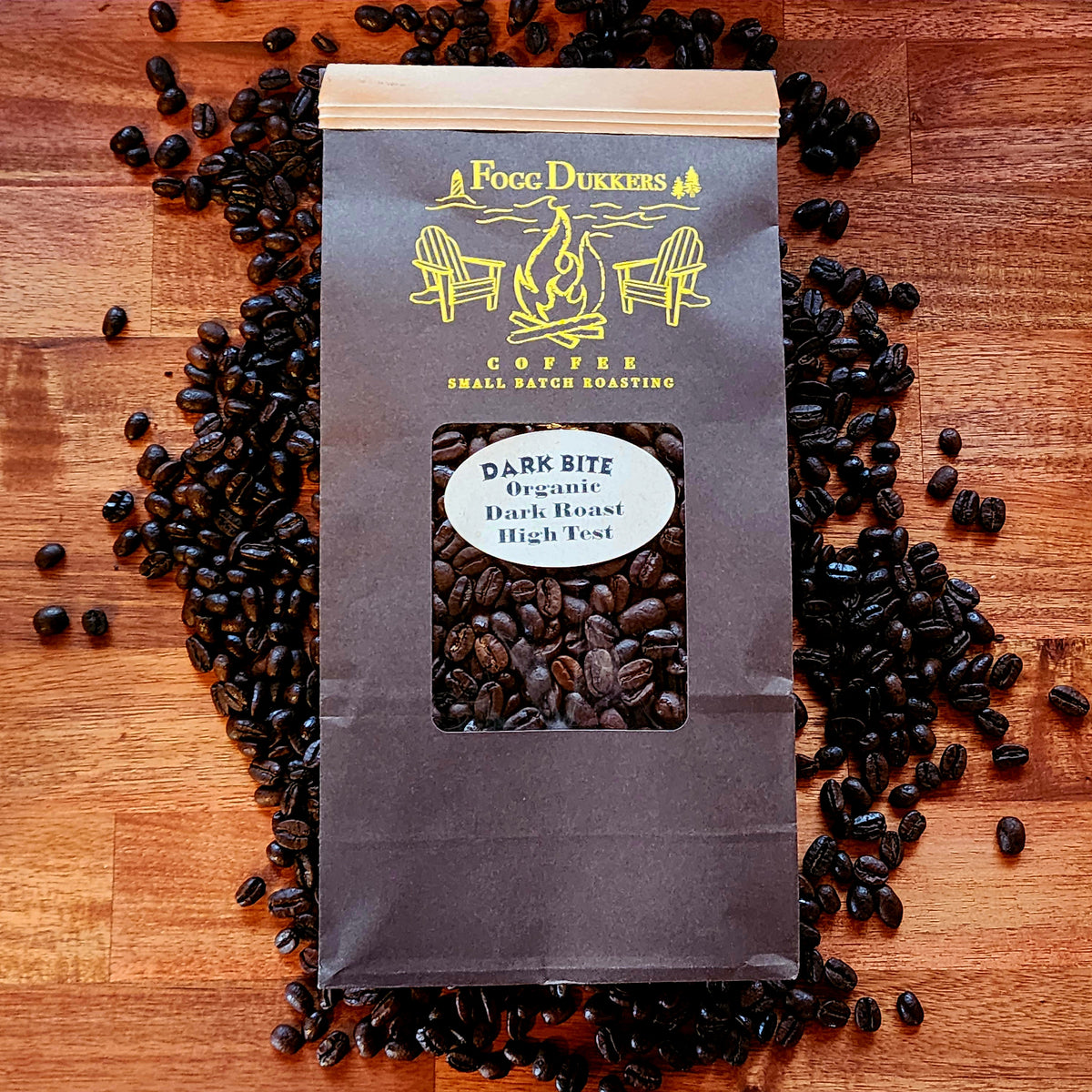 Dark Bite Strong Dark Roast – Fogg Dukkers Coffee